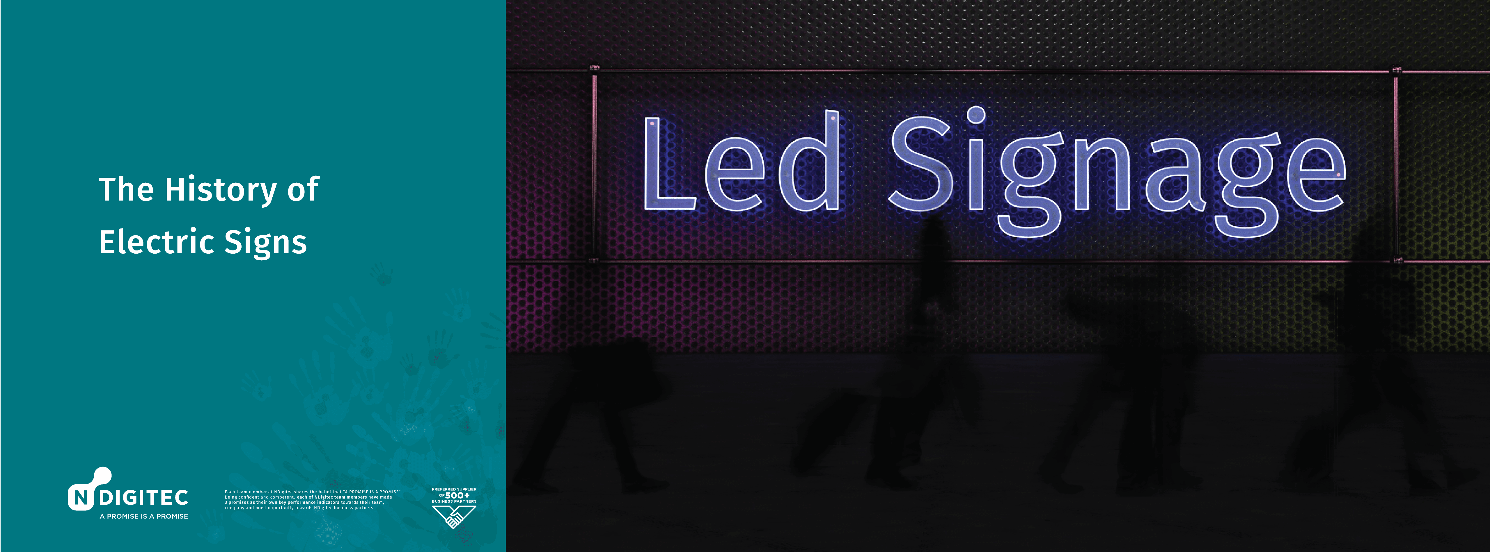 The History of Electric Signs: From Lanterns to LED | NDIGITEC