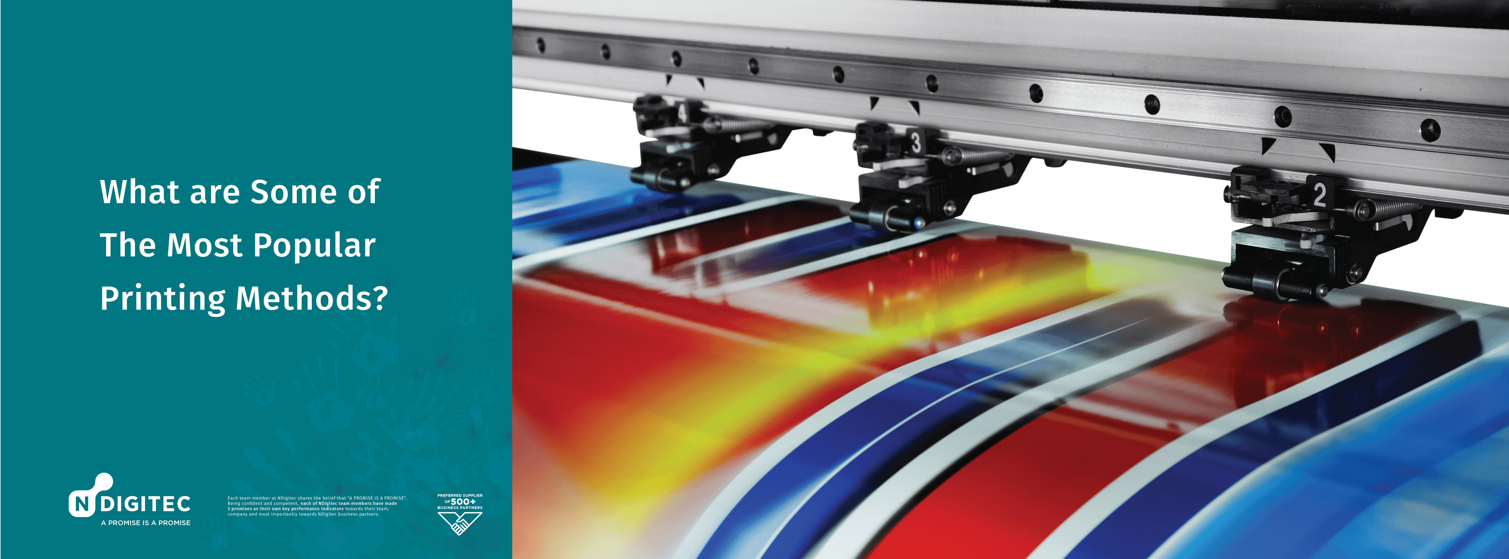 What are some of the most popular printing methods