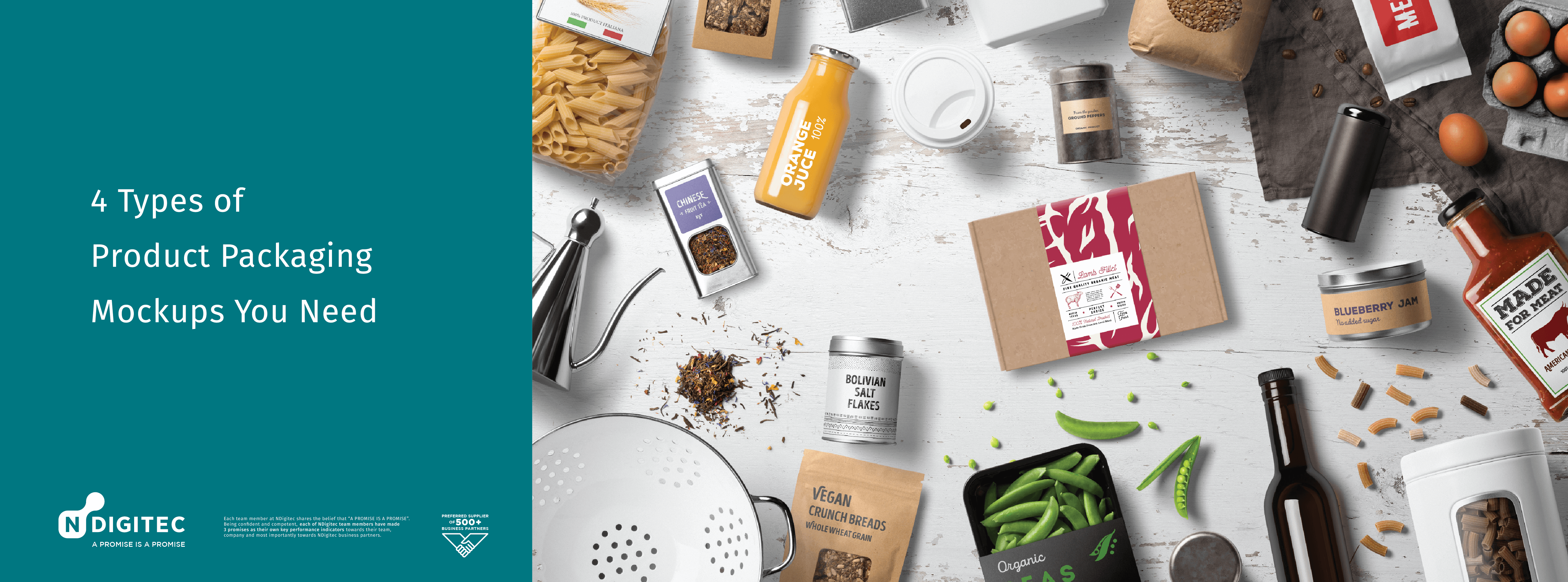 4 Types of Product Packaging Mockups You Need I NDIGITEC