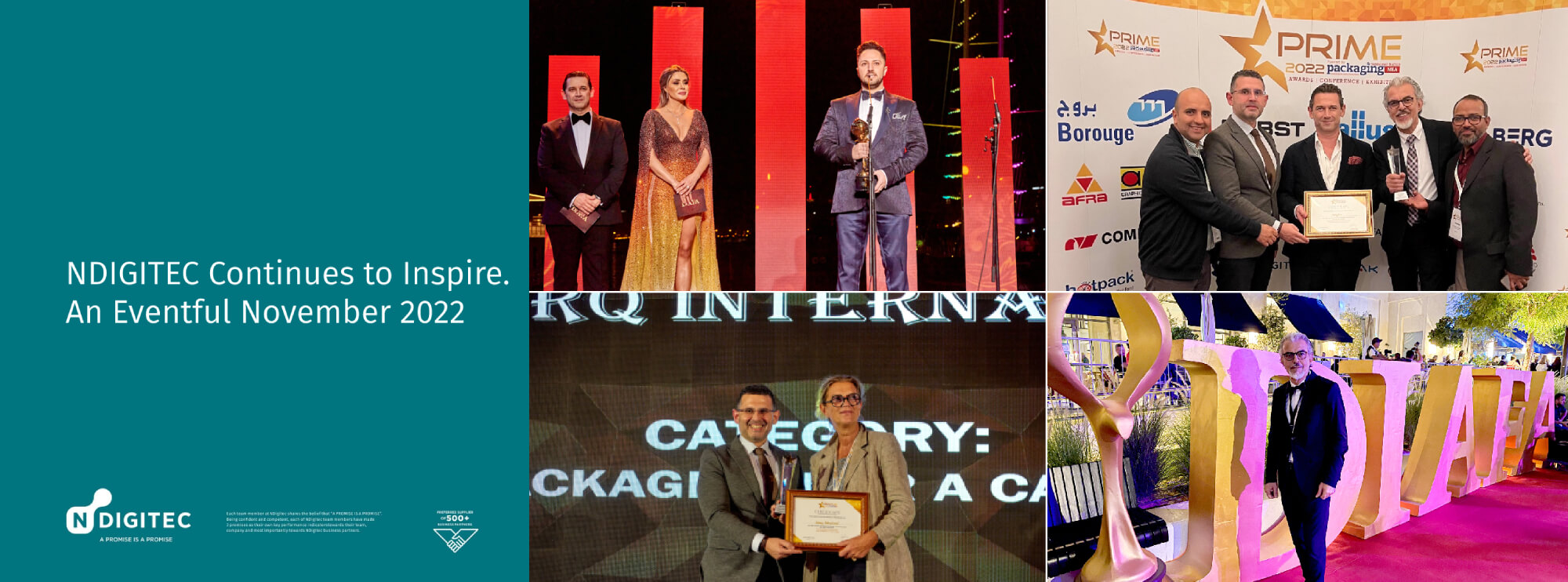 NDIGITEC partners with Mega Projects | An Eventful November 2022